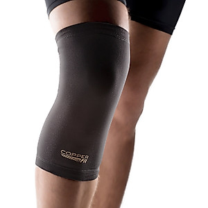 Copper Fit MEDIUM SIZE Copper Infused Knee Sleeve Uni-sex Compression Sleeve 15.5" - 16.5"