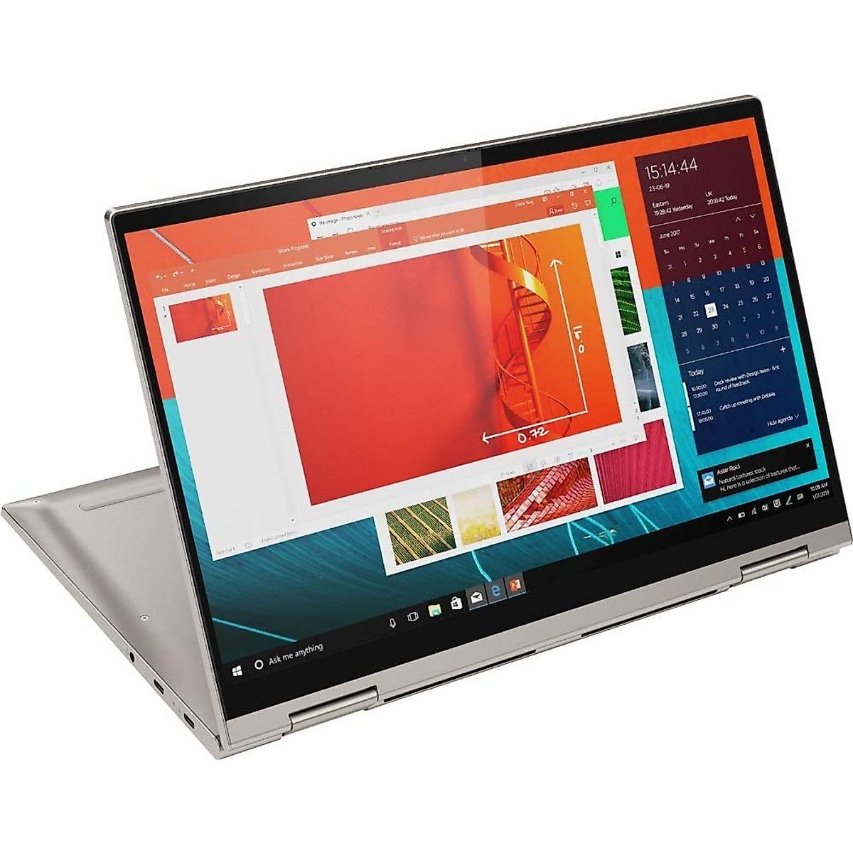 2020 Lenovo Yoga C740 2-in-1 14 Full HD Touchscreen Laptop, Intel Core i5-10210U Quad Core Processor, 8GB DDR4 RAM, 256GB SSD, Backlit Keyboard, Webcam, WiFi, Bluetooth, Windows 10, Mica (Renewed)