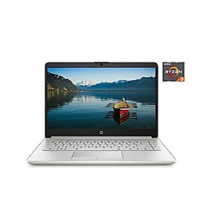 HP Laptop 14-inch , Ryzen 3 3200U Up to 3.5 GHz, AMD Radeon Vega 3 Graphics, 4GB SDRAM,128GB SSD, WiFi, Webcam, Bluetooth, Win10 S (Renewed)