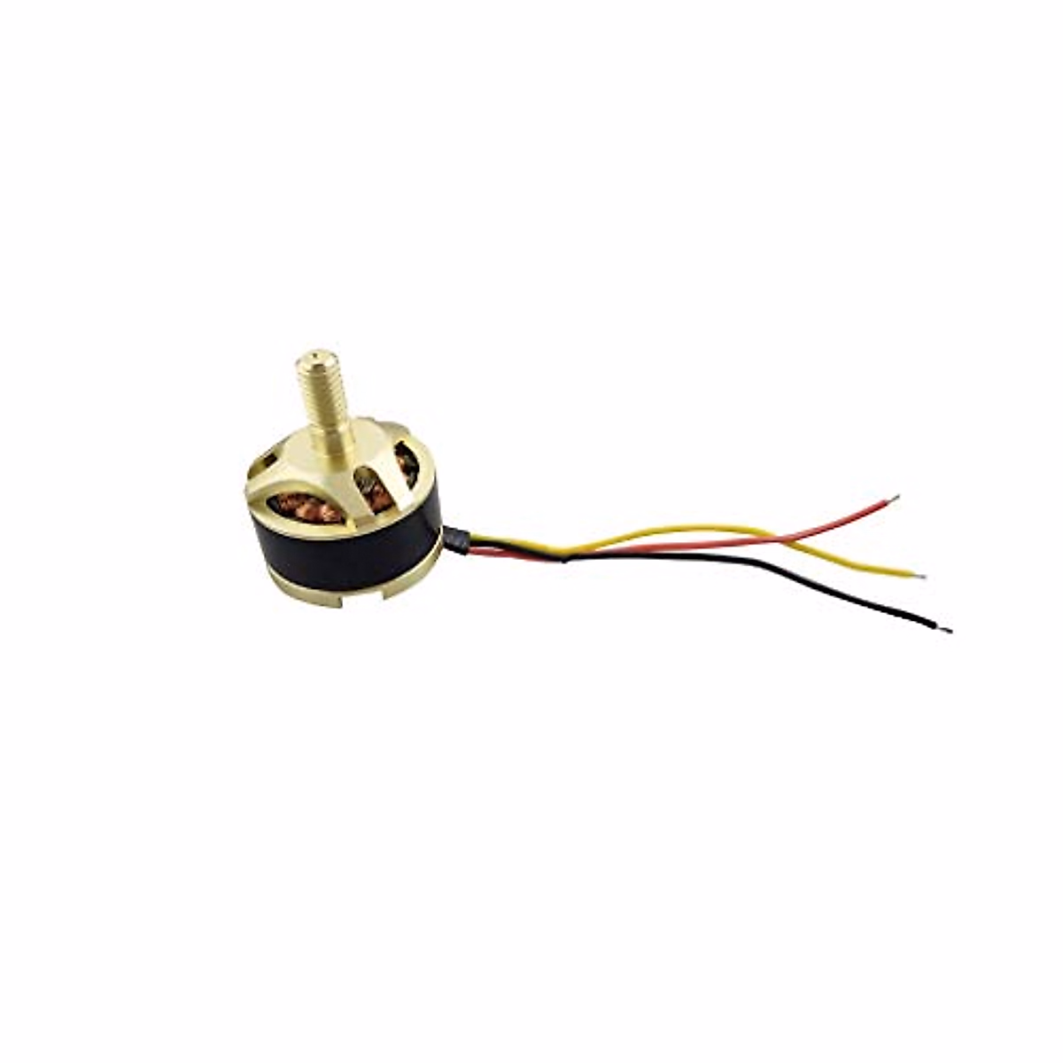 2Pcs Brushless Motor Compatible with Hubsan X4/H501S/H501C/H501A Drone, Forward/Reverse Motor (Gold)