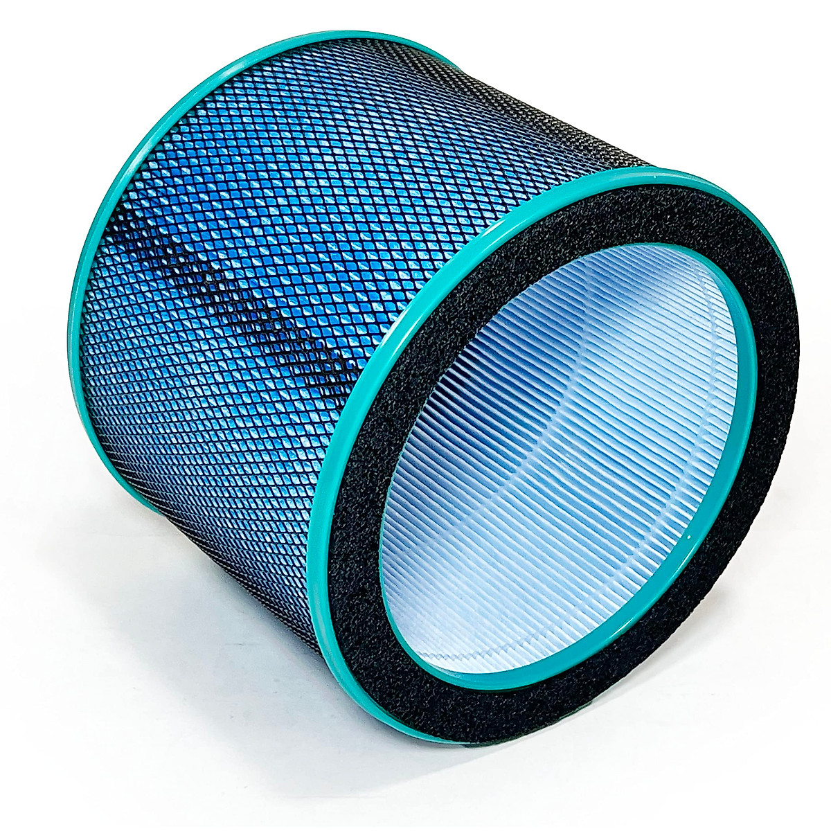 Nispira R21/ R020 2-in-1 True HEPA Filter Replacement For Bladeless Tower Air Purifier Fan UTY R021 R21 R020 R20 SKJ-CR021 SKJ-CR020 Medium, 2 Pack