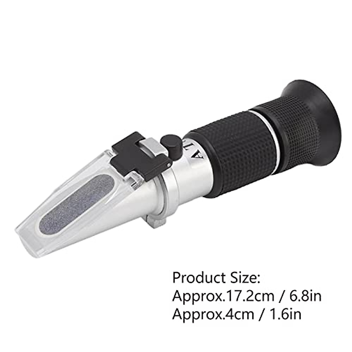 3 in 1 Refractometer, Brix Refractometer Calibration Screw Cover Plate Accurate Data High Accuracy for Chemistry