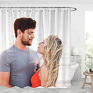 BLINGPAINTING Custom Photo Shower Curtains Custom Image Shower Curtain Custom Shower Curtain Personalized Shower Curtain (60x72inch)