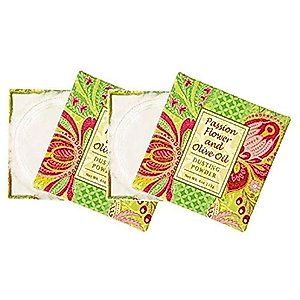 Greenwich Bay Trading Co. Dusting Powder Set of Two (Set of Two Passion Flower)
