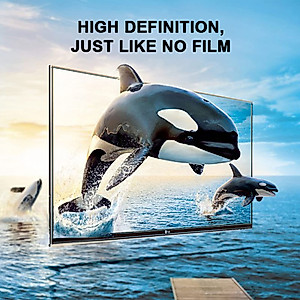 Anti Blue Light Screen Protector for TV 40~75 Inch - Anti-Glare Film for LCD, LED, 4K OLED & QLED HDTV,55inL1221xW689mm