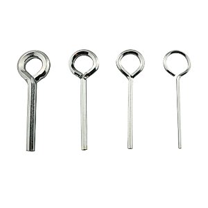 YHXiXi 5IN1 Ring Allen Wrench Set - 5/64" 1/8" 5/32" 7/32" Allen Key Door Keys with 1 Keychain for Push Bar Panic Exit Device