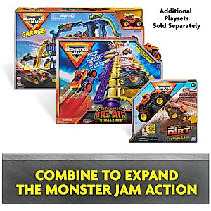Monster Jam, Official Megalodon Mayhem Playset with Exclusive 1:64 Scale Megalodon Die-Cast Monster Truck