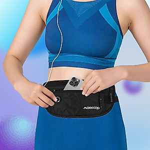 Running Belt for Women Men,Workout Fanny pack for Travel,Phone Holder for Running,Runner waist pack for Running Walking Cycling Camping Gym