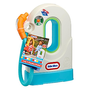 Little Tikes Cozy E-Charging Station with Interactive Lights, Sounds for Pretend Play for Kids, Children, Toddlers, Girls, Boys Ages 18 Months-5 Years