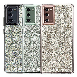 Case-Mate - Case for Samsung Galaxy Note 20 5G - Twinkle w/Micropel - 10 Ft Drop Protection - 6.7 inch - Stardust
