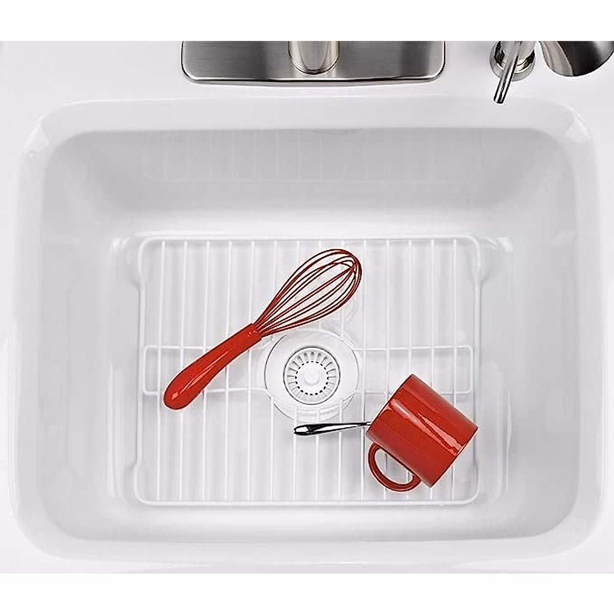 Better Houseware Small White Sink Protector (2 Pack)