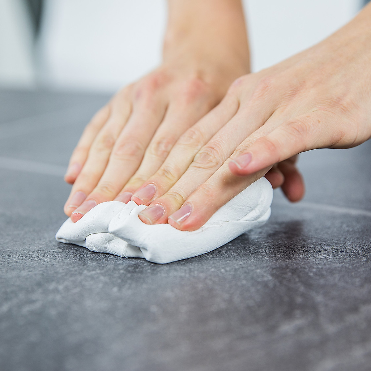 Handprint Footprint Memory Kit by Little’s Comfort - personalized clay keepsake with wooden picture frame-for newborn infants, kids, adults, family or pets-baby shower-photo decoration-non toxic