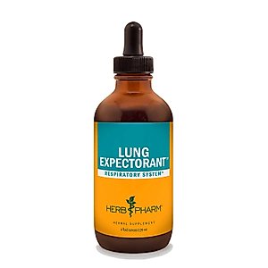 Herb Pharm Lung Expectorant Liquid Herbal Formula to Support Respiratory Immune Response - 4 Ounce