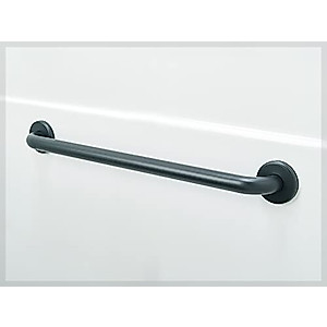 Matte Black 42" Grab Bar for Bathroom Shower Toilet - ADA Safety Handrail/304 Stainless Steel/Smooth