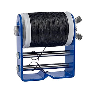 - QI HUO JU - Archery Bow String Serving Jig Tool Bowstring Serving Thread 131 yard/120m 3-Strands Bow Serving String for Peep Sight Nock Points Accessories (Black)