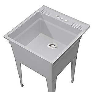 4 Pack - Bathroom Sink Strainers and Stopper Plug Combo - 2.125" Top / 1" Basket, Stainless Steel Strainers and Rubber Plug Stopper for Standard Bathroom Sink, Utility, Slop, Lavatory and RV Sink