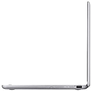 SAMSUNG Premium 2-in-1 Chromebook Plus V2 Laptop Computer, 12.2" FHD Touchscreen, Intel Celeron 3965Y, 4GB RAM, 64GB eMMC, Webcam, USB Type-C, Wi-Fi, Bluetooth, Chrome OS, Silver+JVQ Stylus Pen