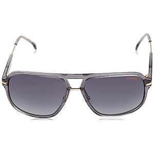 Carrera 296/S KB79O Sunglasses Men's Grey/Grey Gradient Square Shape 60mm