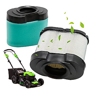 CADUFUELLY Air Filter Oil Filter Replacement for V-Twin 16HP - 27HP Engine Troy-Bilt TB2454 TB2654 Craftsman YT4000 YT4500 GT5000 GT5600 Lawn Mower Tune Up Kit, Replaces 792105 792303 492932 696854