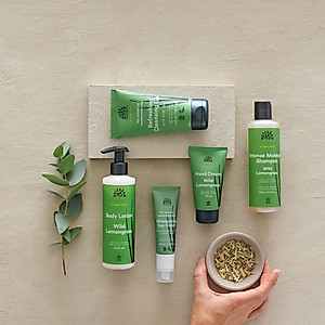 Urtekram Conditioner - Wild Lemongrass - Normal Hair - 180 ml, Vegan, Organic, Intense Moisture, Natural Origin