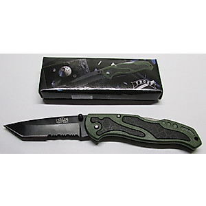 Lockback Green/Black