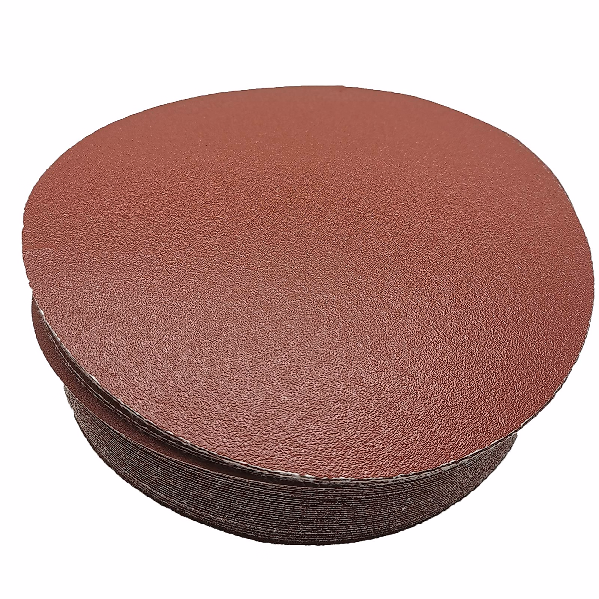 LUXUFUL 40 Pcs 7-Inch 80 Grit Hook and Loop Sanding Discs Sandpaper for Random Orbit Sander