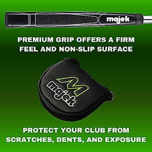Majek K5 P-202 Golf Putter Right Handed Claw Style with Alignment Line Up Hand Tool 34 Inches Standard Lady's Perfect for Lining up Your Putts