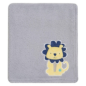 Trend Lab Jungle Roar Breathable 4-Piece Baby Nursery Crib Bedding Set, Includes Quilt, 2 Fitted Crib Sheets, and Crib Skirt