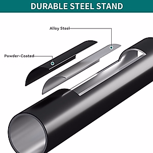 YITAHOME Outdoor Porch Swing, 3 Person Patio Swing Chair with Adjustable Canopy, Removable Cushion,Suitable for Garden, Poolside, Balcony-Grey