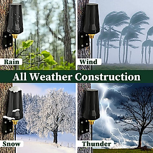 Bingfu 4G LTE SMA Cellular Trail Camera RP-SMA Male Antenna Compatible with Spypoint Link Micro Covert Spartan Stealth Tactacam Muddy Wildlife Hunting Game Cam Outdoor Mobile Security Camera