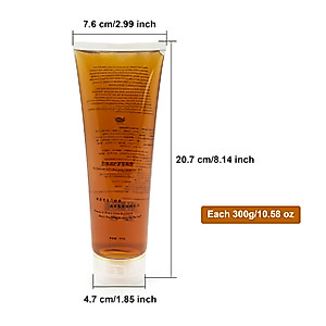 Elitizia Spotless Upgrade Gel Thermal Hot Gel for Beauty Body Skin Device Massage Machine Skin Care Tools Salon Spa Use Women and Men 2pcs Per Set ETM609