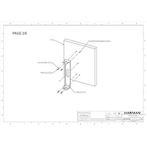 JBL Professional EON700 Series Universal Yoke Mount