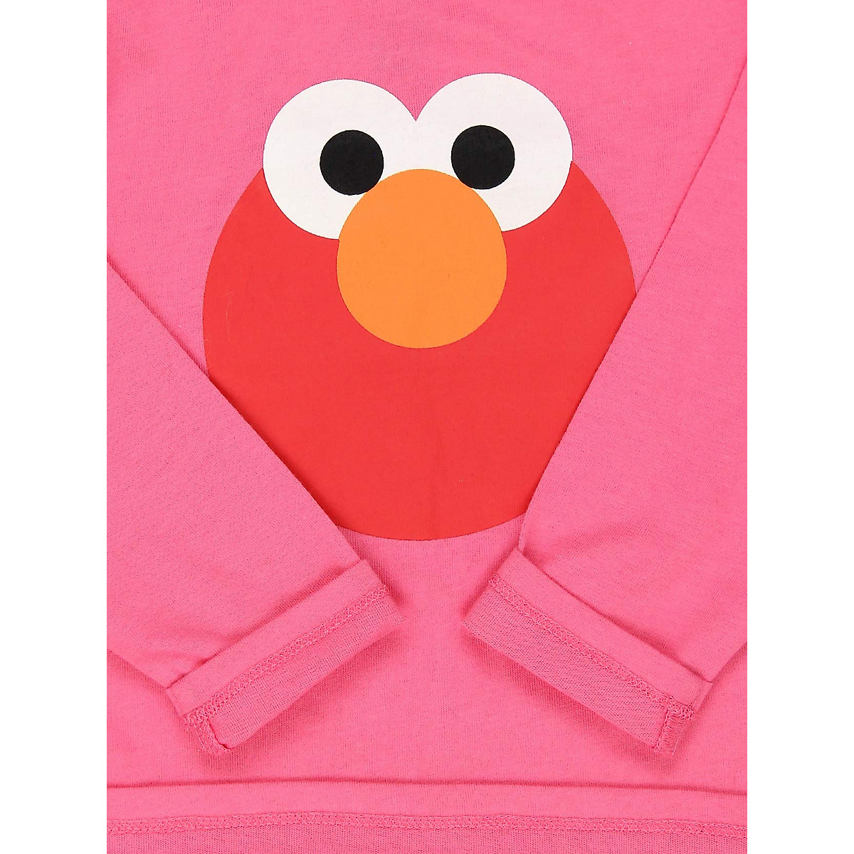 Isaac Mizrahi Loves Sesame Street Elmo Toddler Baby Long Sleeve T-Shirt Tee (3T, Pink)