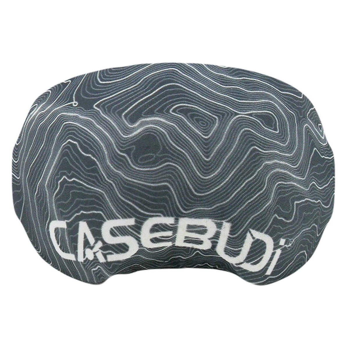 CASEBUDi Goggle Cover for Ski Snowboarding Motocross Paintball or Any Other Goggles (Topo)