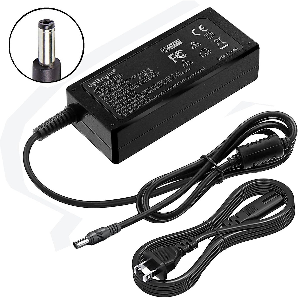UpBright 19V 2.1A 40W AC/DC Adapter Compatible with System76 Galago Pro galp2 galp3 Pop!_OS pop-os Clevo CO Code N141WU N131BU System 76 13" GalagoPro Laptop Chicony A13-040N3A Power Supply Charger