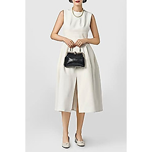 BABEYOND Clutch Purses for Women - Evening Bag Formal Metallic Bridal Beaded Handbag for Wedding 1920s Prom Party