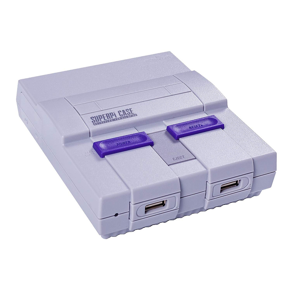 Retroflag SUPERPI CASE NESPI Case UCase SNES Case Functional Power and Safe Reset Button with 2PCS USB Controllers, Heatsink Fan for RetroPie Raspberry Pi 3/2 Model B & Raspberry Pi 3 B+