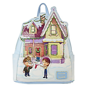 Loungefly Disney Pixar Up House Holiday Light Up Mini Backpack