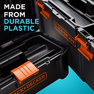 beyond by BLACK+DECKER Tool Box Bundle, 19-Inch & 12-Inch (BDST60129AEV)