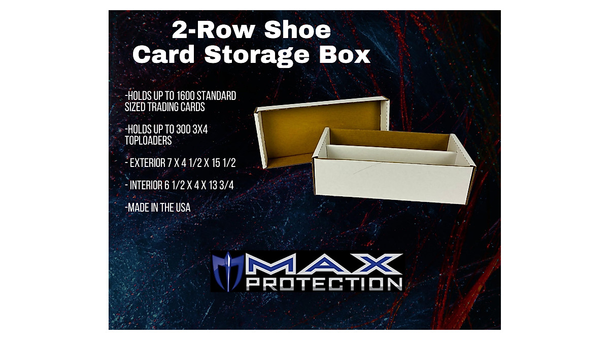 Max PRO 12 Row Storage Boxes for Trading Cards