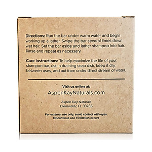 Solid Shampoo and Conditioner bar set, Organic Ingredients, All Hair Types, Sulfate-Free, Cruelty-Free & Vegan. One 3 ounce and one 2.3 ounce bars (Hydrating Coconut)