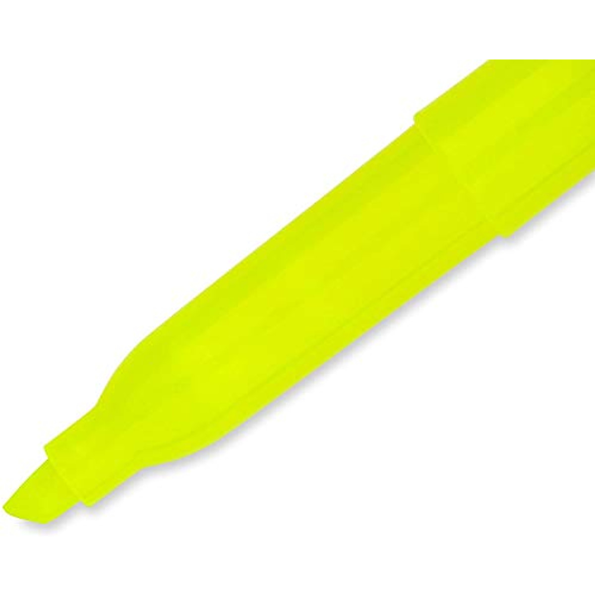 Sharpie Pocket Highlighters, Chisel Tip, Fluorescent Yellow, 36 Count