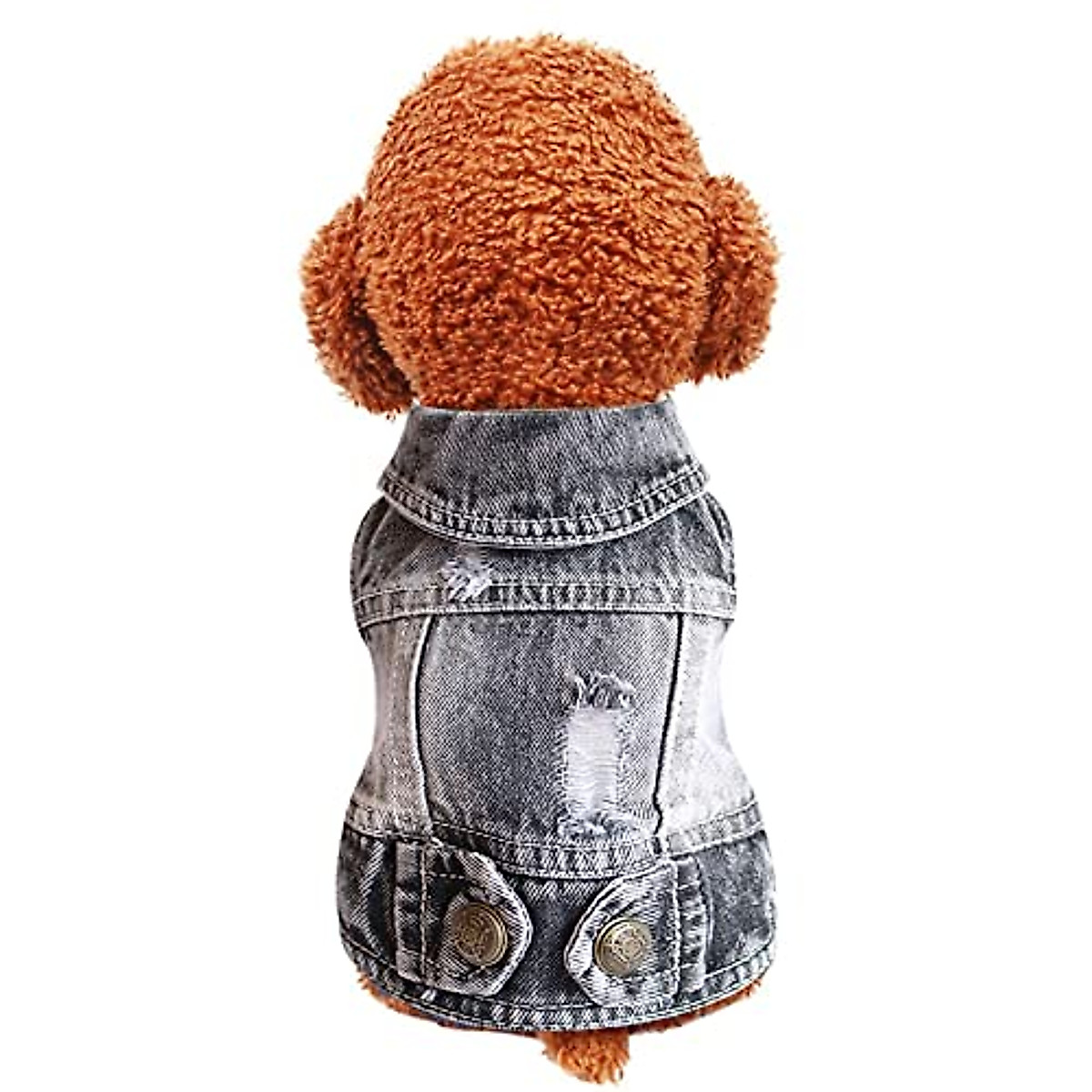 Puppy Shirts for Small Dogs Female Dogs Vest for Small Dog Spring Clothing Cats Breathable Jean Jacket Shirt Fashion Pet Clothes