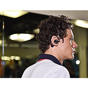 Jaap Sweat Proof Truly Wireless Bluetooth 4.2 Sports Earphones IPX5 Sweat Resistant with 6 Hours Battery Life Behind The Ear Hook Design