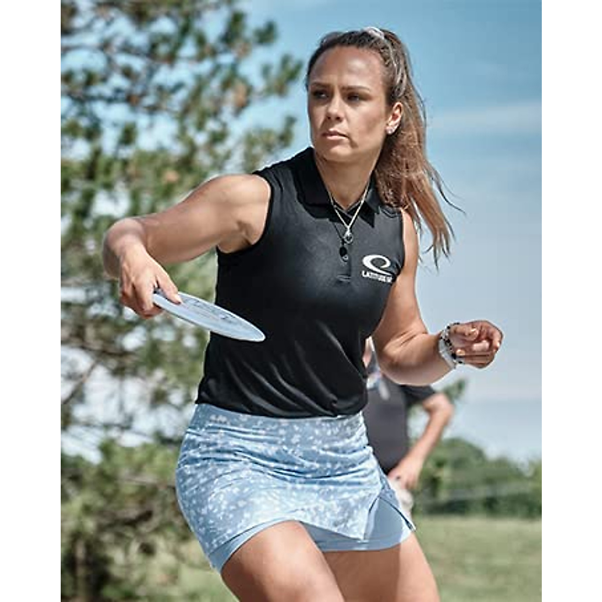 Latitude 64 Retro Burst Fuse Midrange Disc Golf, Beginner Outdoor Games, Midrange Frisbee, 170g +, Stamp Color and Burst Pattern Will Vary, Blue