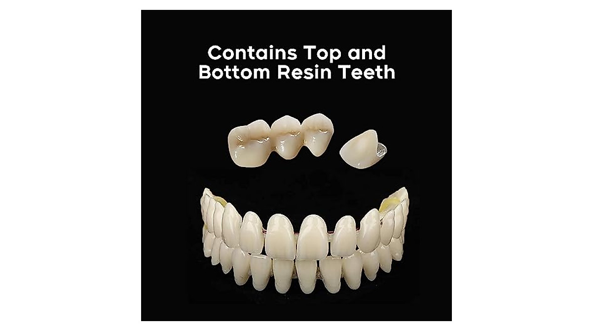 DIY Fake Teeth Kit for Custom, Natural-Looking Smile