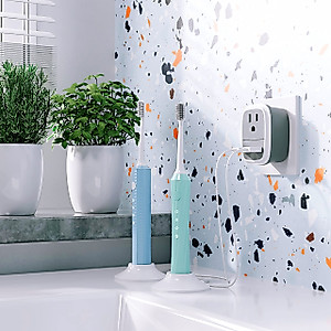 Bates- European Travel Plug Adapter, Adapter with USB, European Plug Adapter, US to Europe Plug Adapter, Converters and Adapters for Travel, Outlet Converter, Power Adapter Europe, Adapters for Europe