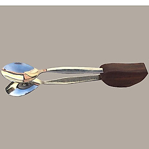 AAR Traditional Irish Percussion Session folk Rosewood Metal Stainless Steel Spoons (Steel&Wood)