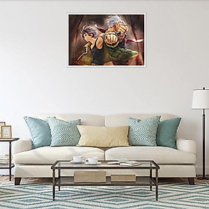 STOCKIFY Iron Blooded Orphans Poster Anime Posters Canvas Prints Teenagers Bedrooms Wall Art For Home Office Bedroom Decorations Unframed 12"x8"