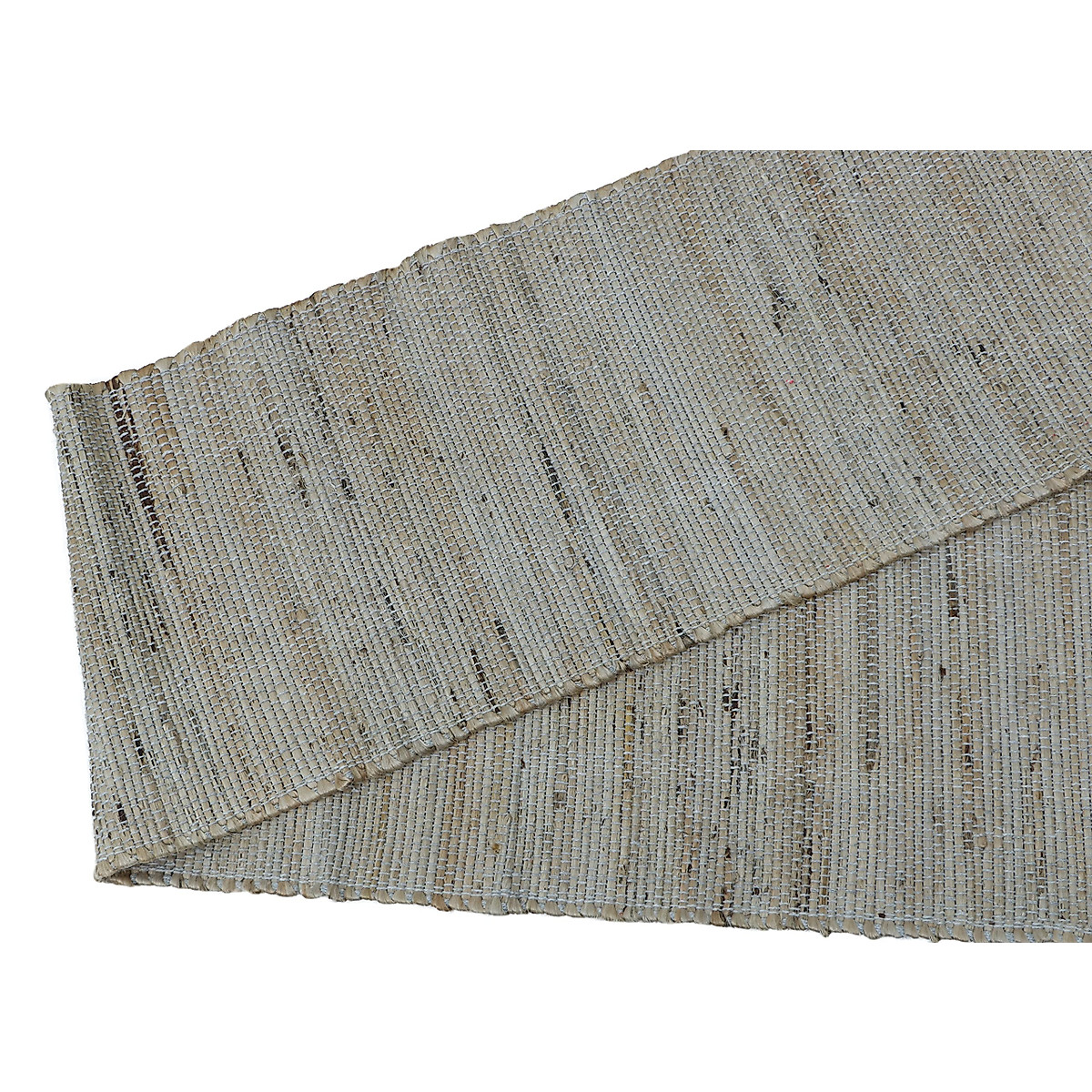 The Home Talk Table Runner 72 Inches Long Decorative Natural Jute Table Runner for Decorations, Buffet, Restaurants, Wedding, Parties, Camping - Light Grey